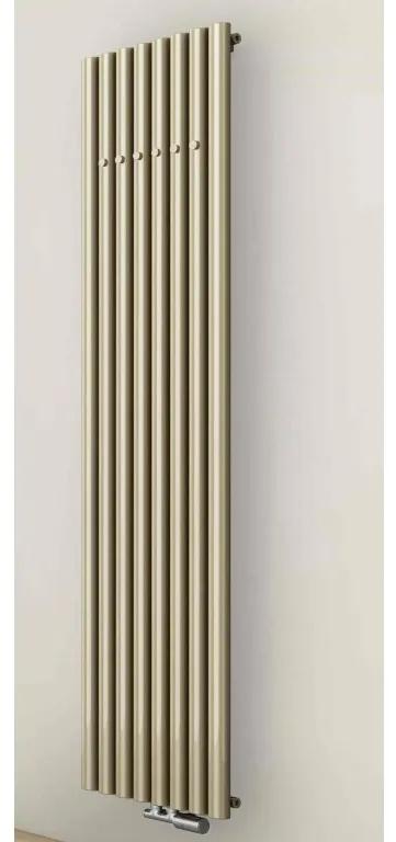 Isan Akros koupelnový radiátor S HÁČKY 1800/590 SP DAKH18000590 Barva ISAN: Tmavě šedá - struktura S38 (50)