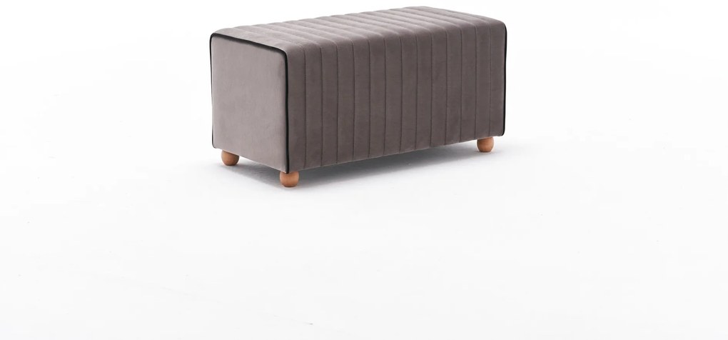 Atelier del Sofa Taburet Mabel Puf - Mink, Norková