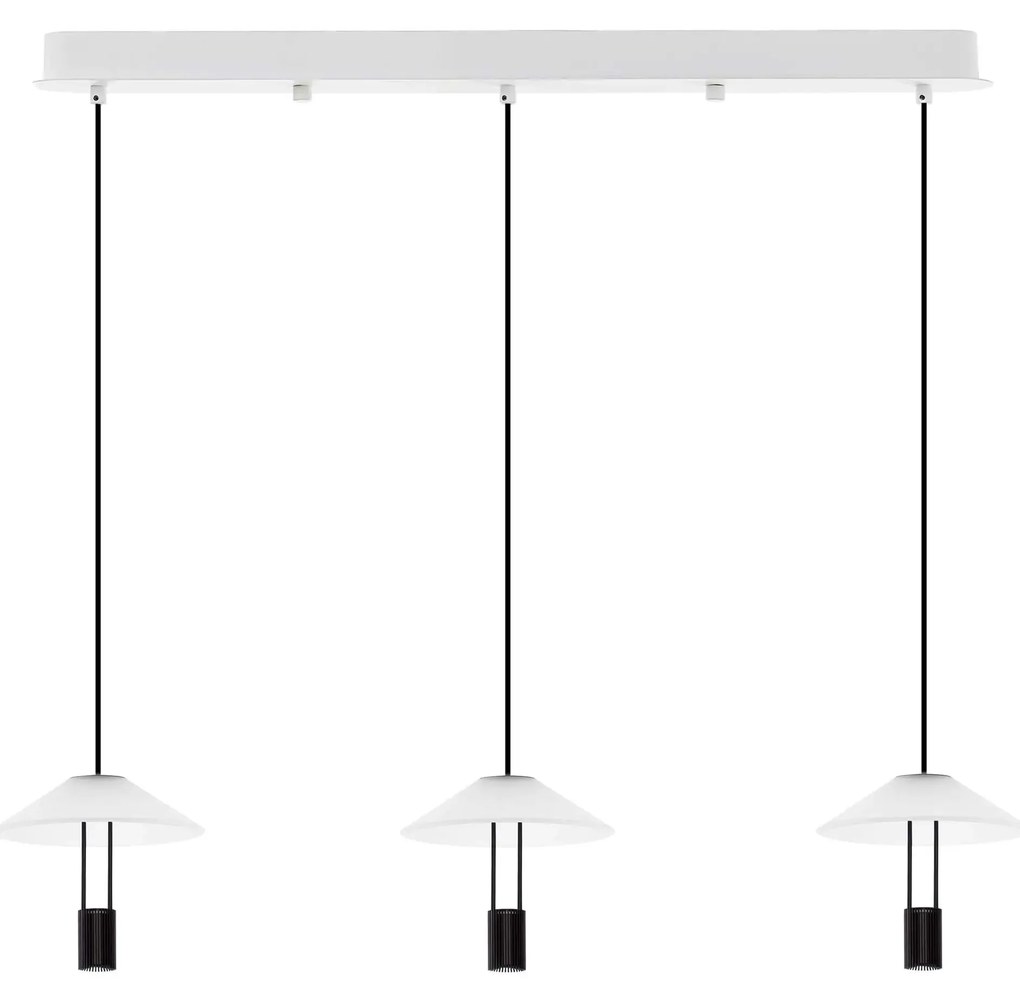 LED černý designový lustr Anafi 200