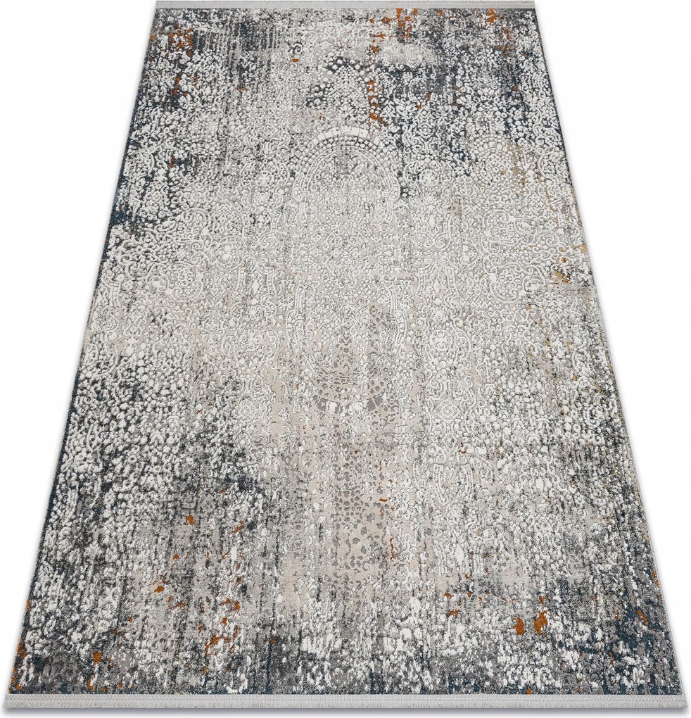 Koberec Tuls 80x150 cm Ornament krém/šedá #D1150
