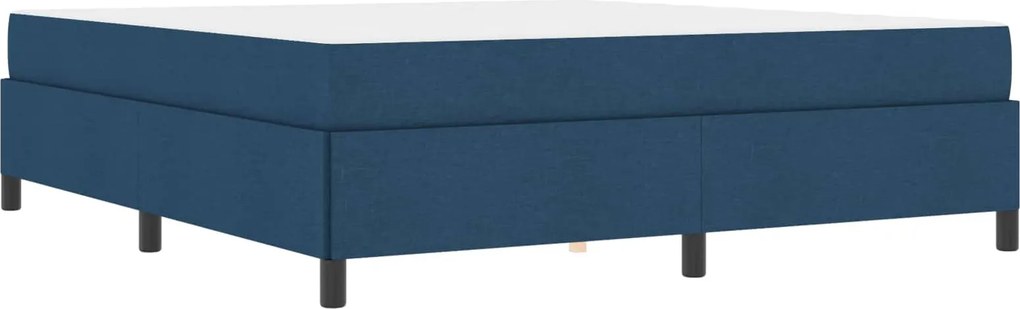 Postel s boxspringem Modrá 180 x 200 cm textil 3398884