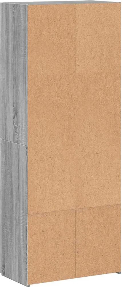 Kartotéka šedá sonoma 60x32x153 cm kompozitní dřevo 3276649