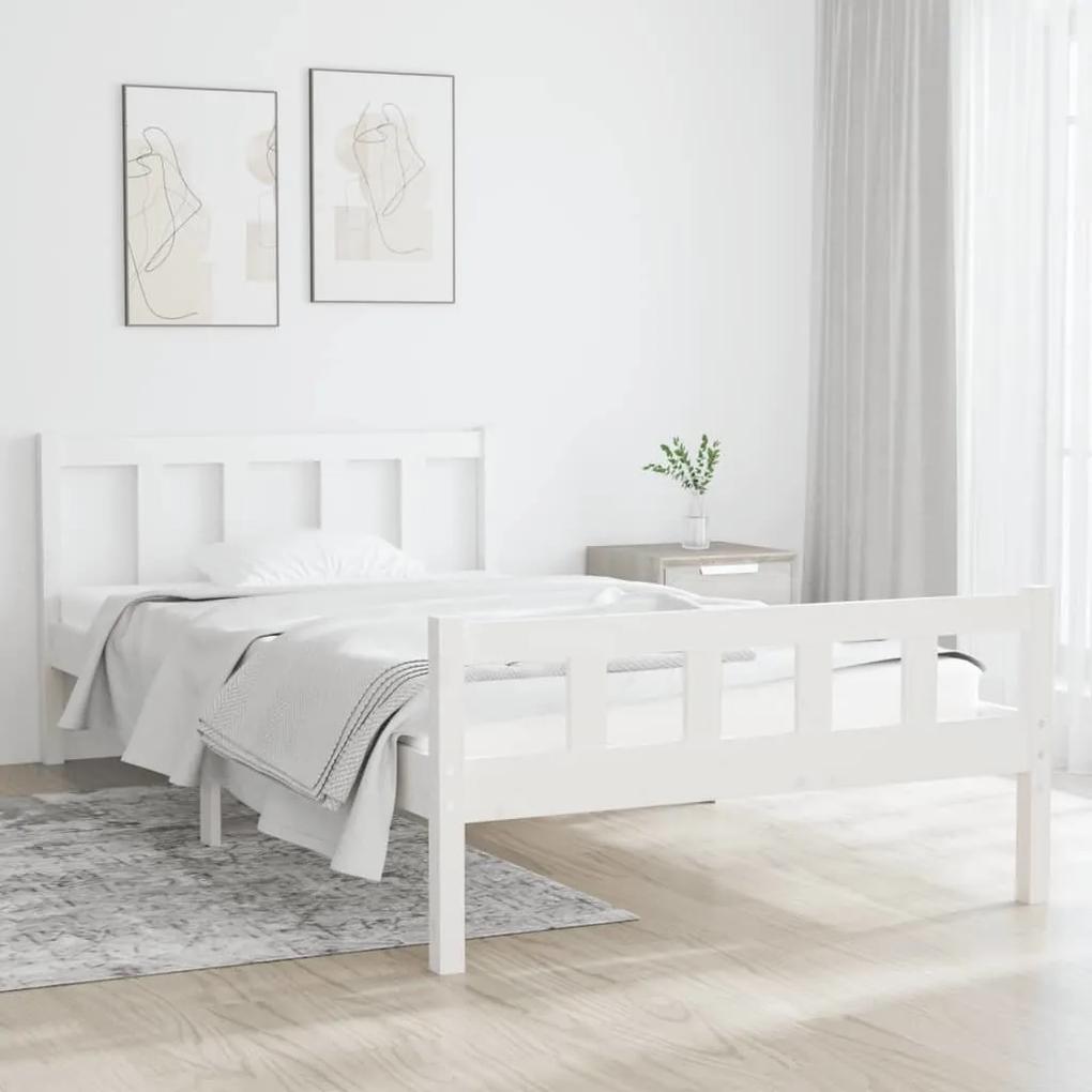 vidaXL Rám postele masivní dřevo 100 x 200 cm [810669] Barva: Černá