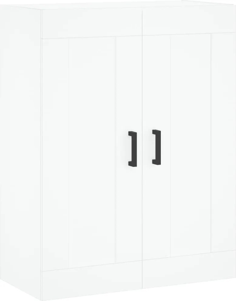 Skříň highboard bílá 69,5 x 34 x 180 cm kompozitní dřevo 3200001