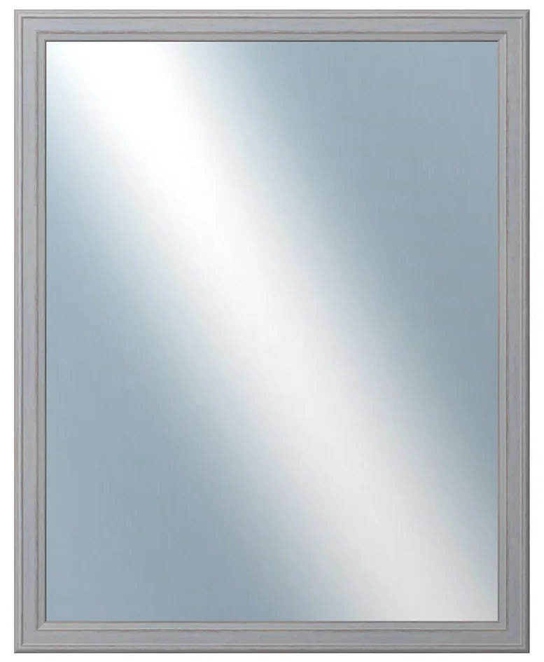 DANTIK - Zarámované zrcadlo - rozměr s rámem cca 80x100 cm z lišty STEP šedá (3019)