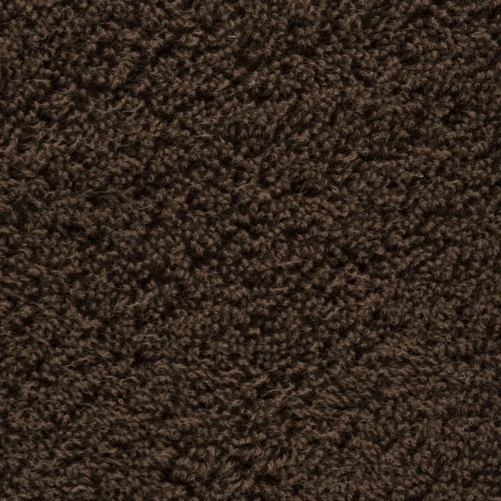Prémiové ručníky SOLUND 10 ks hnědé 100x200 cm 600 g/m² 137247