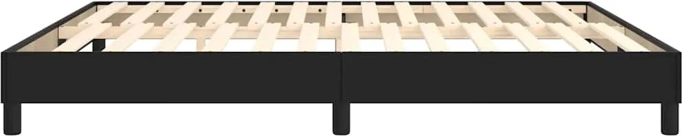 Rám postele s boxspringem černá 180 x 200 cm umělá kůže 3120712