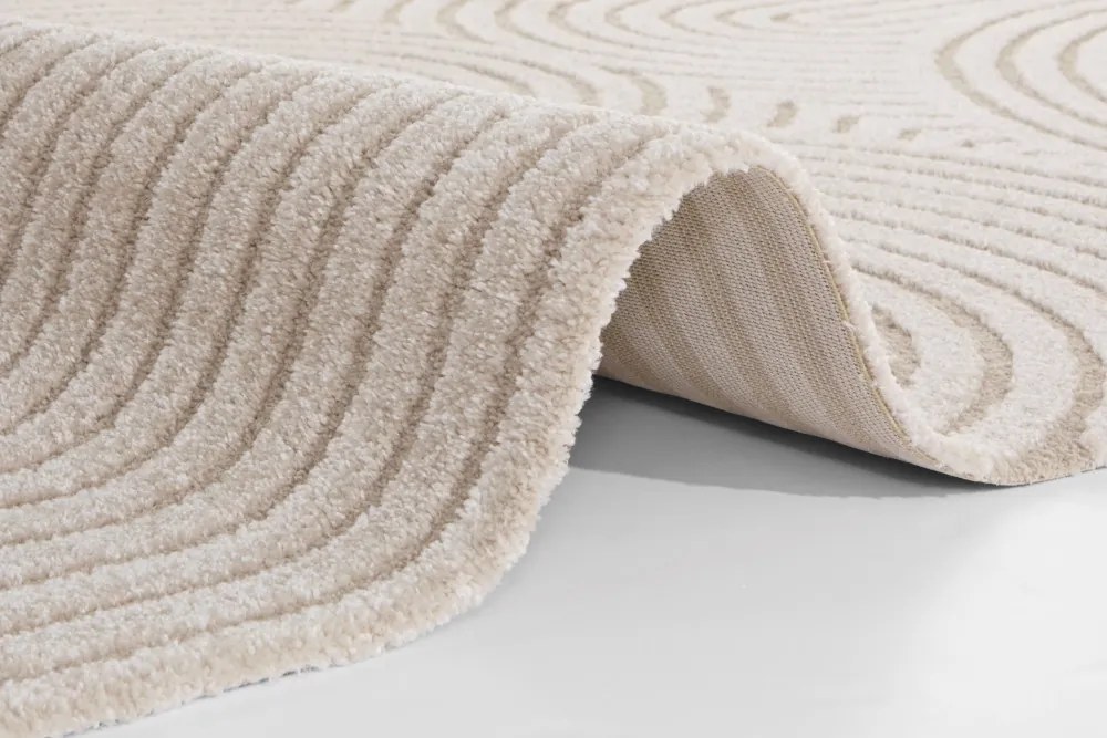 ELLE Decoration, Kusový koberec New York 105084 Cream, beige, 80x150, béžová, ložnice