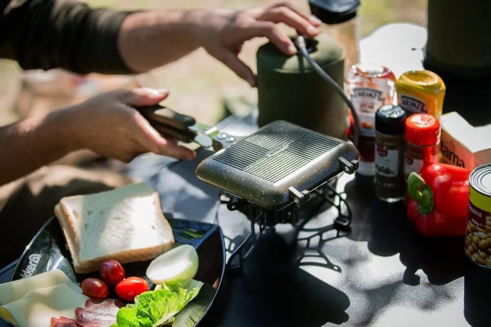 Trakker Toaster Armolife Marble Sandwich Toaster