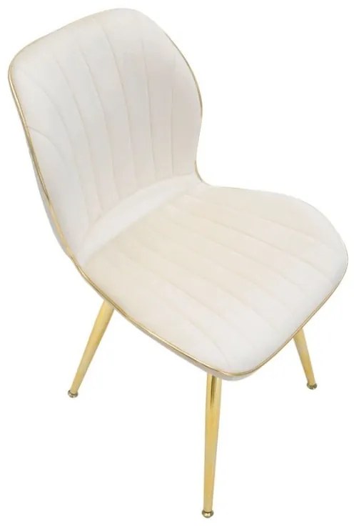 Designová jídelní židle Dandelion II krémová