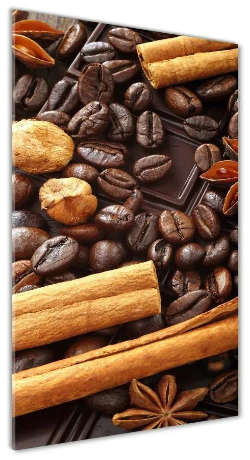 Wallmuralia Vertikální Foto obraz skleněný svislý Hořká čokoláda 50x100