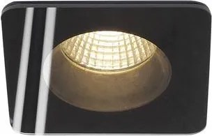 LA 114450 PATTA-F zápustná stropní čtvercová černá 230V/500mA 9W 38° IP65 3000K - BIG WHITE (SLV)
