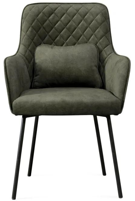 DOLMAR SEDAČKY Jídelní židle - KR-7, různé tkaniny a barvy na výběr Čalounění: šedá (Uttario Velvet 2971)