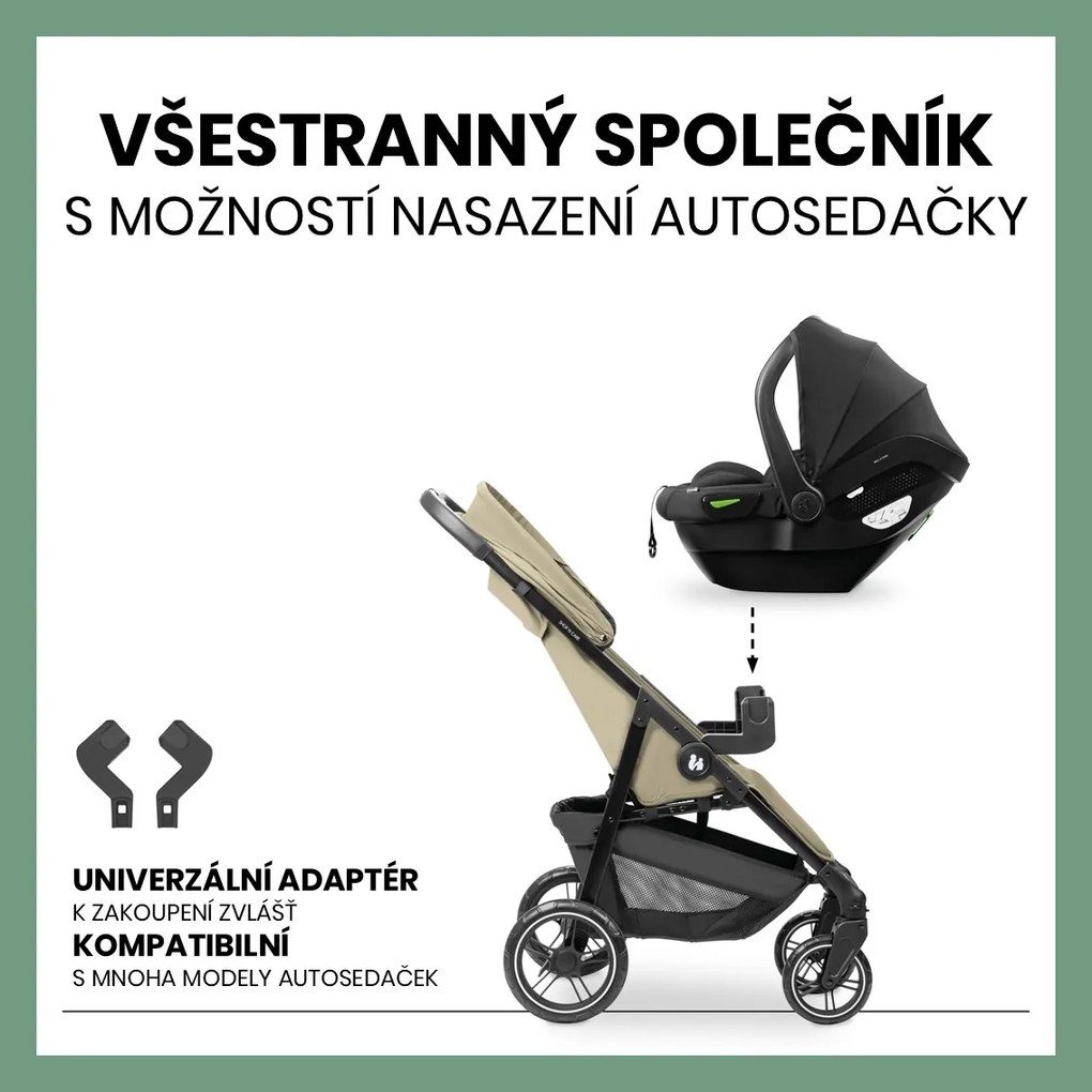 Hauck Sporťák Shop N Care Olive