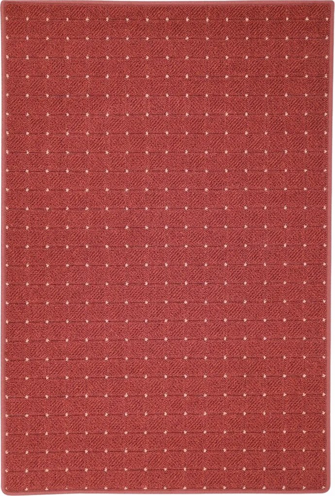 Kusový koberec Udinese terra, 57x120, oranžová, chodba / predsieň, Condor Carpets