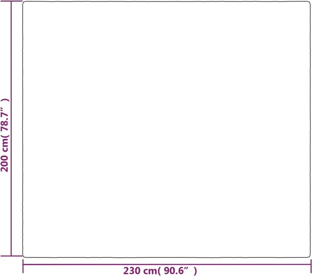 Zátěžová deka s povlečením šedá 200 x 230 cm 13 kg textil 3154896