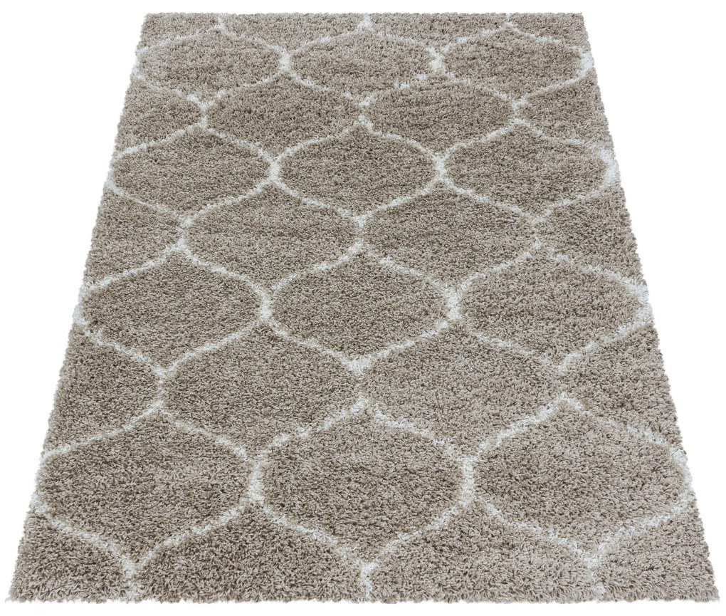 Ayyildiz Kusový koberec SALSA 3201, Béžová Rozměr koberce: 60 x 110 cm
