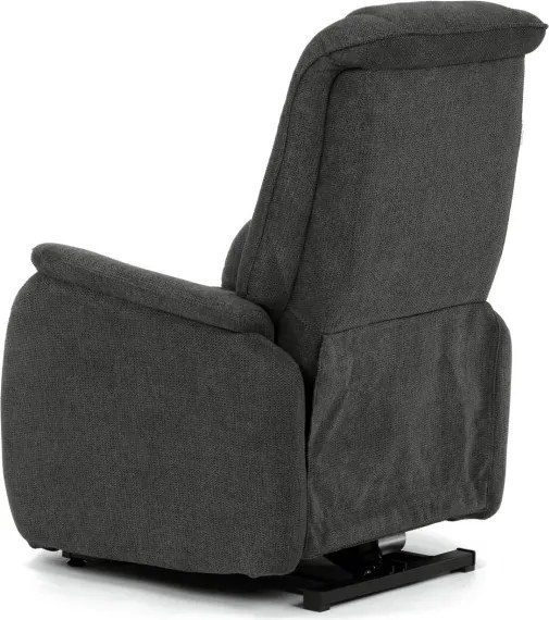 Polohovací křeslo šedé, elektrické TV-L8963 GREY2