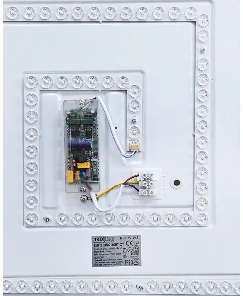 LED Stmívatelné stropní svítidlo UNA LED/60W/230V 2700-6500K + dálkové ovládání