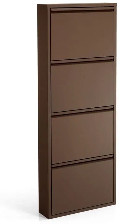 Tomasucci Botník z kovu s efektem rzi SANDY CORTEN 136x50x13,5cm,rezavý