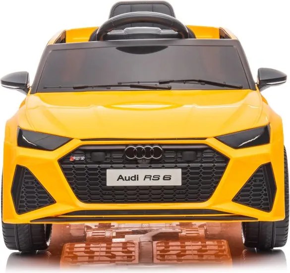 LEAN CARS Elektrické autíčko Audi RS6 BRD-2118 žluté