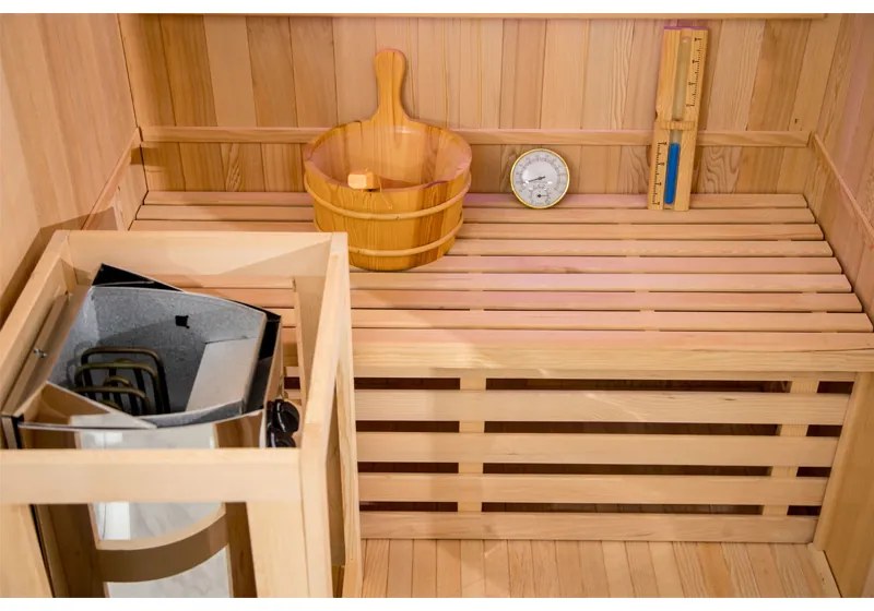 BPS-koupelny Finská sauna Relax  120x105, 1-2 osoby