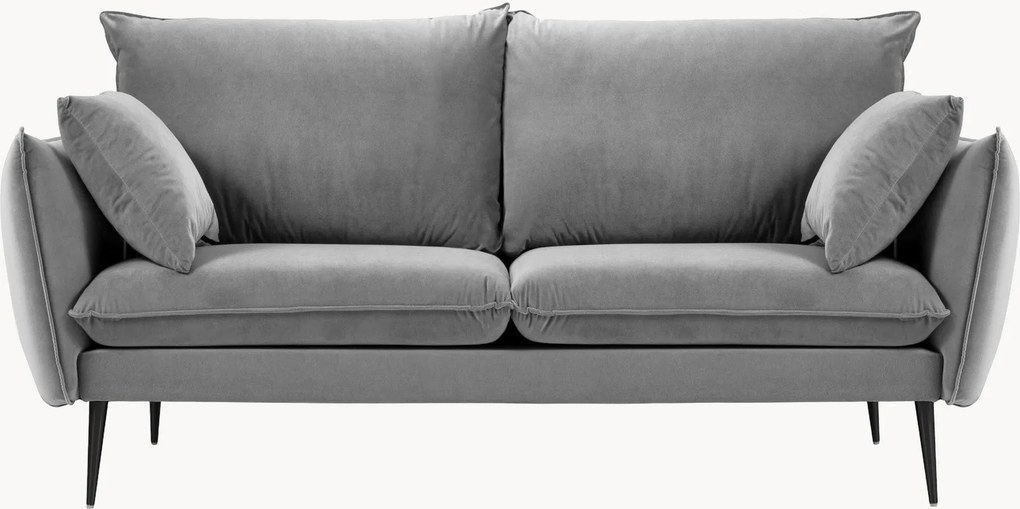Sametová pohovka Elio, 2místná
