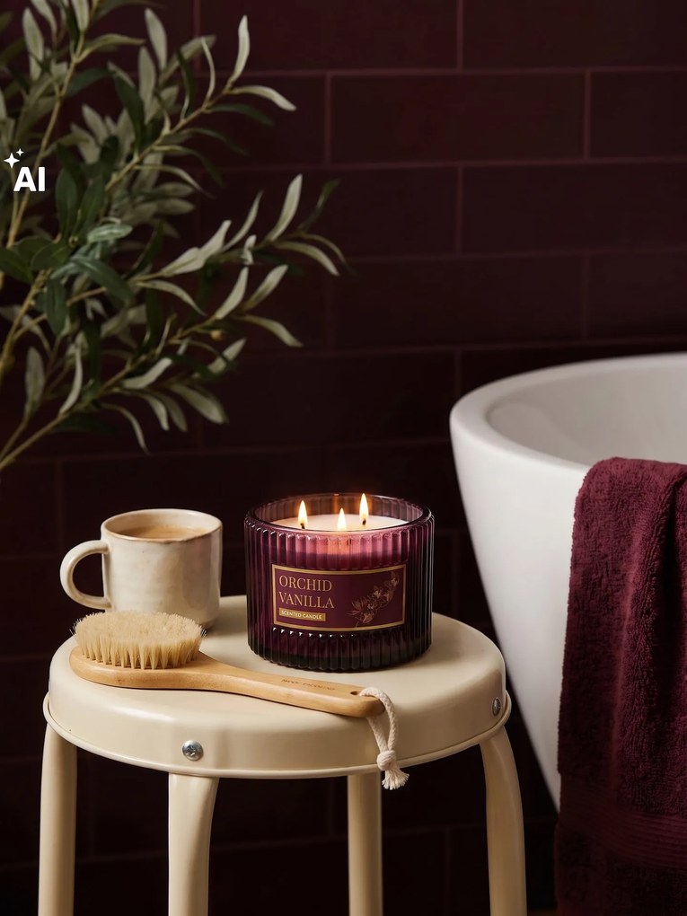 Sinsay - Vonná svíčka Orchid Vanilla - fialová