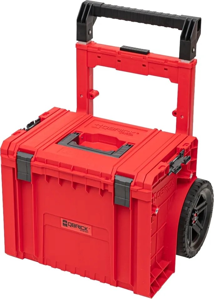 QBRICK SYSTEM PRO Cart 2.0 Red Ultra HD - Box na nářadí s kolečky