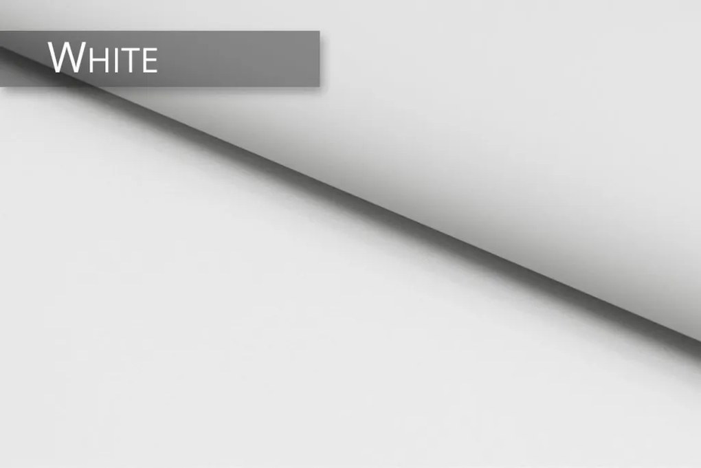 Dekodum Zatemňovací roleta v hnědé kazetě, barva látky White Šířka (cm): 142, Výška (cm): Balkonová (do 200 cm), Strana mechanismu: Práva