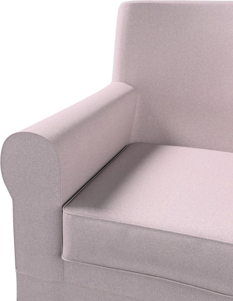 Potah na křeslo IKEA Ektorp Jennylund barva růžová látka pletený vzor