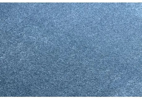 koberec, koberec metráž SANTA FE modrý 74 hladký, Jednotný jedn velikost 200x400 cm | krásné koberce cz