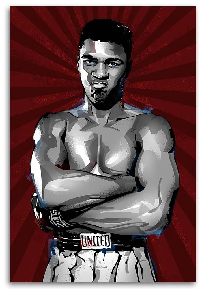 Gario Obraz na plátně Muhammad Ali - Nikita Abakumov Rozměry: 40 x 60 cm