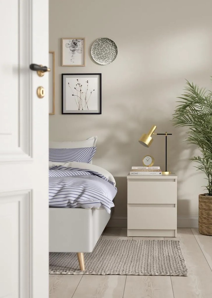 FALCO Noční stolek Simplicity 230 kašmír