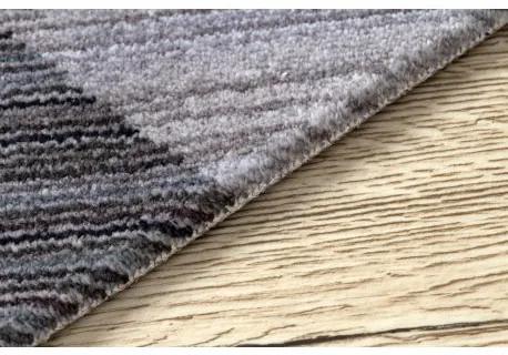 Moderní koberec TINE 75419A Mozaika, nepravidelný tvar, šedá, žlutá velikost 195x290 cm | krásné koberce cz