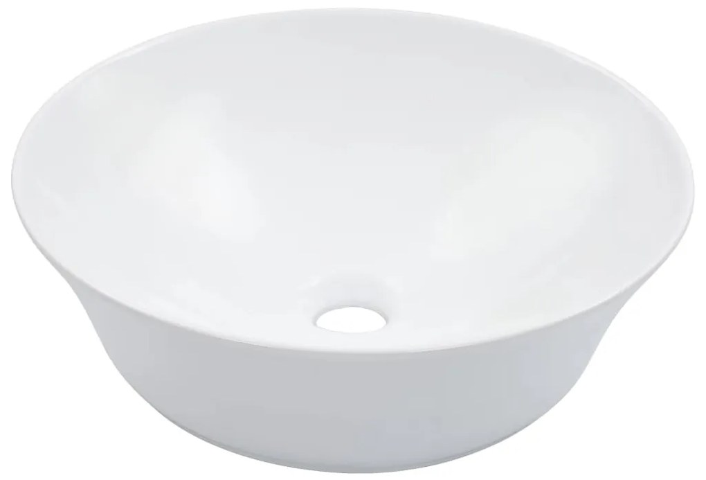 143907 vidaXL Umyvadlo bílé 41 x 12,5 cm keramika