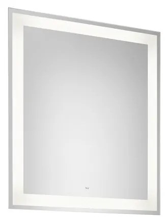 Koupelnové zrcadlo s LED osvětlením ROCA IRIDIA 80x70 cm