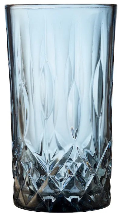 Lyngby Glas Sada sklenic Highball Sorrento 38 cl (4 ks) Blue