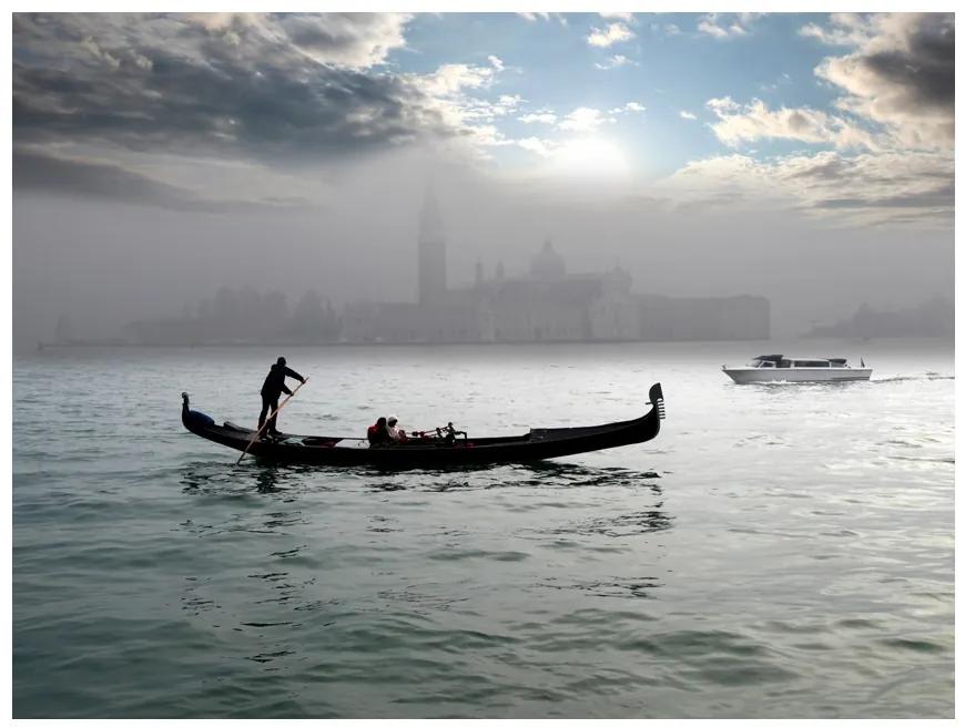 Fototapeta - Gondola ride in Venice