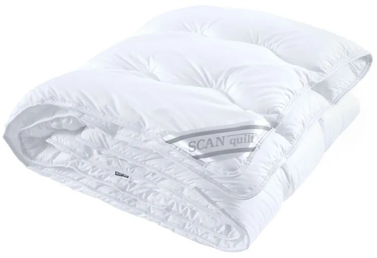 SCANquilt přikrývka CLASSIC - nejprodávanější celoroční - hřejivost střední Sq 5 140 x 220 cm - prodloužený