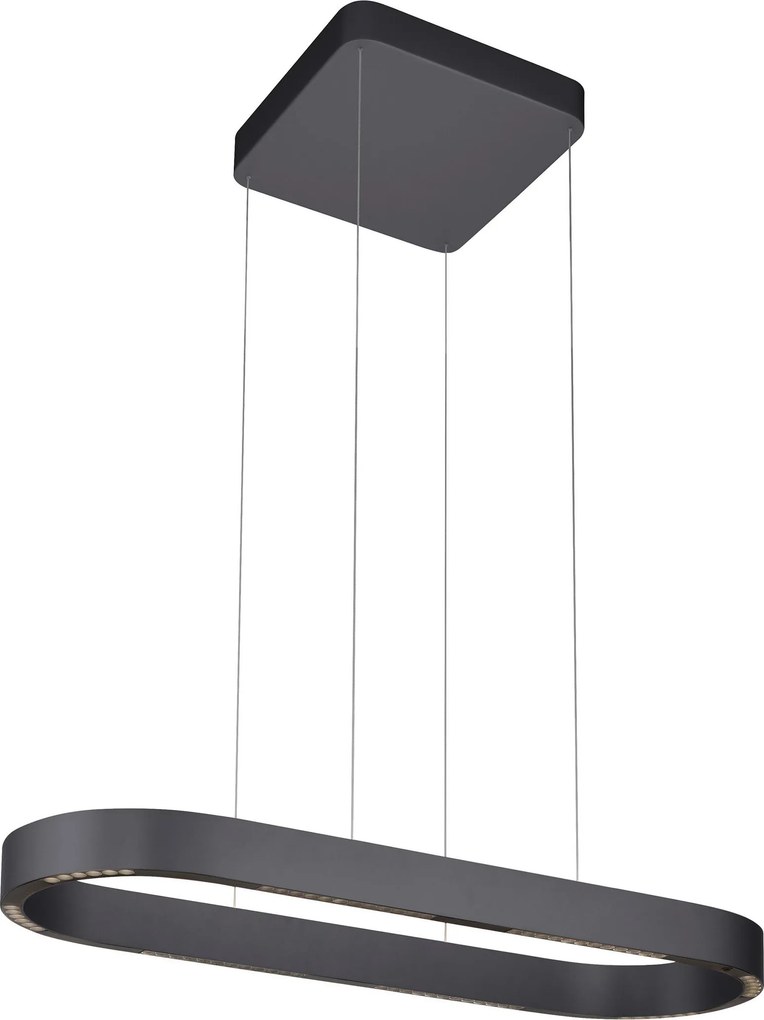 XXXLutz ZÁVĚSNÉ LED SVÍTIDLO, 86,8/30/180 cm - Závěsná světla - 003467062305