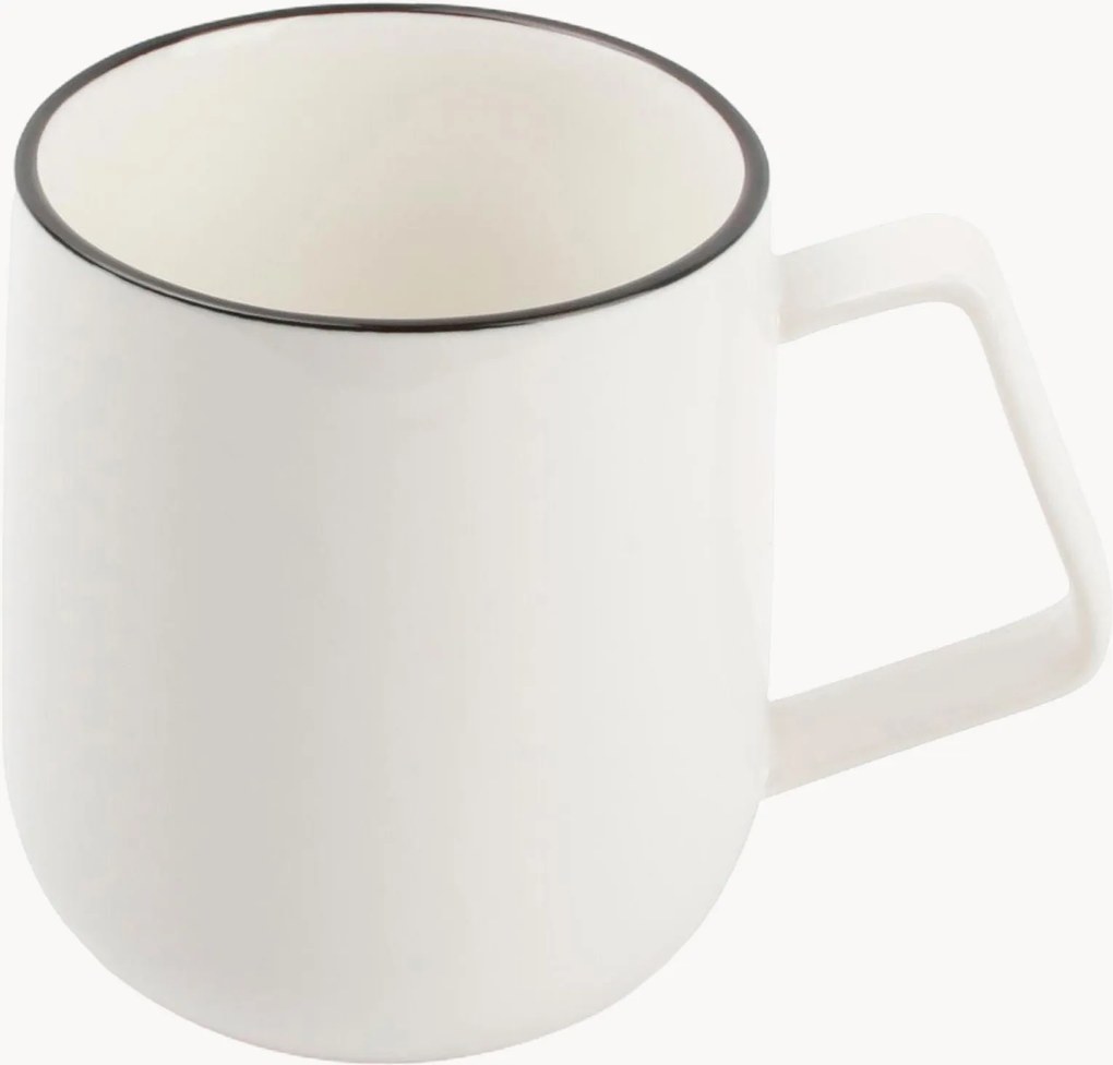 Sada porcelánových hrnků Studio Base, 4 díly