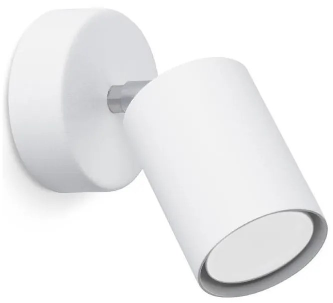Sollux SL.1123 - Nástěnné bodové svítidlo LEMMI 1xGU10/40W/230V bílá