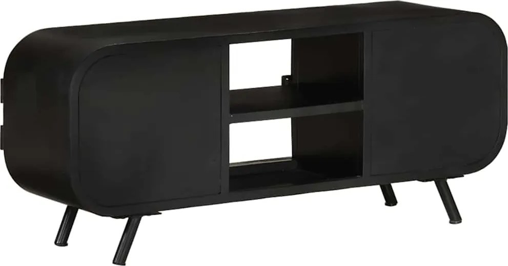 TV stolek 110 x 30 x 45 cm masivní recyklované dřevo 328413