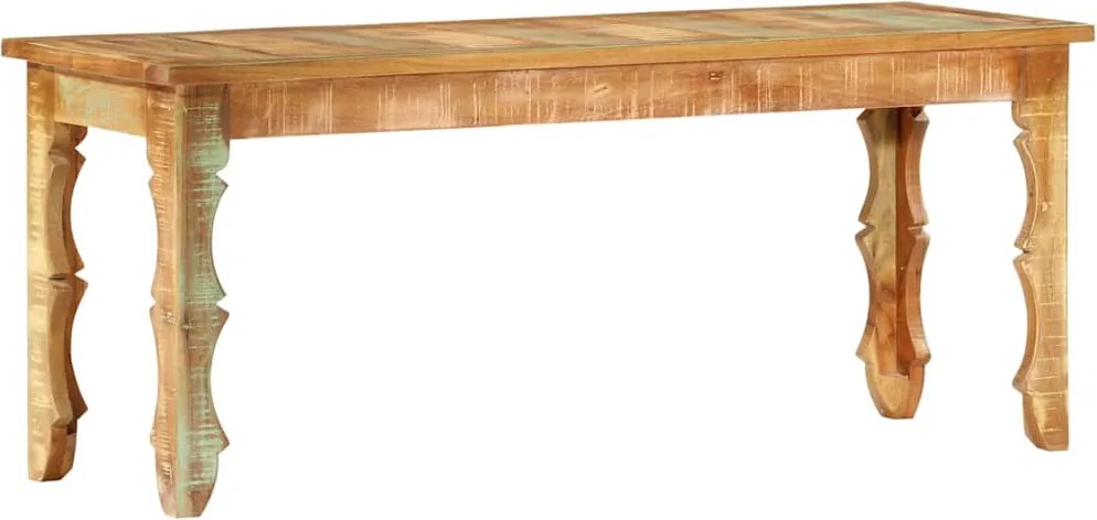 Lavice 110 x 35 x 45 cm masivní recyklované dřevo 286485