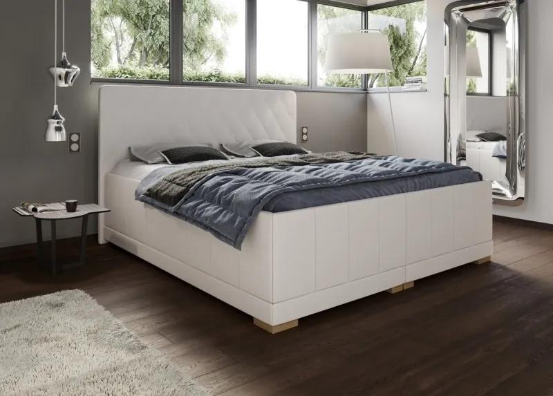 Čalouněná postel Verona 160x200 cm vysoká 55 cm