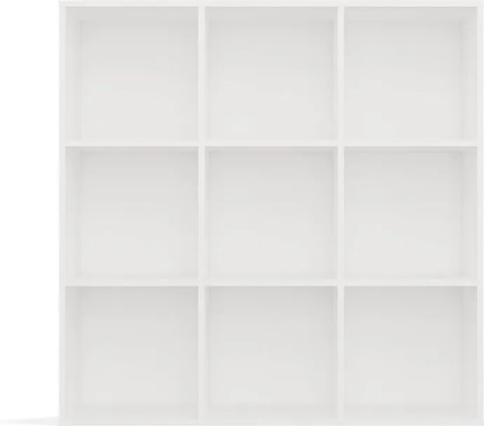 FALCO Knihovna Manja 3x3 3D bílá