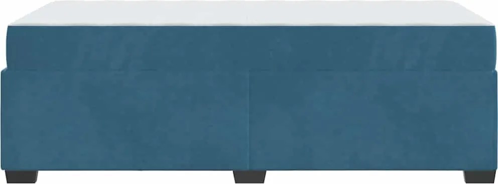 Rám postele s matrací Modrá 80 x 200 cm textil 3399258