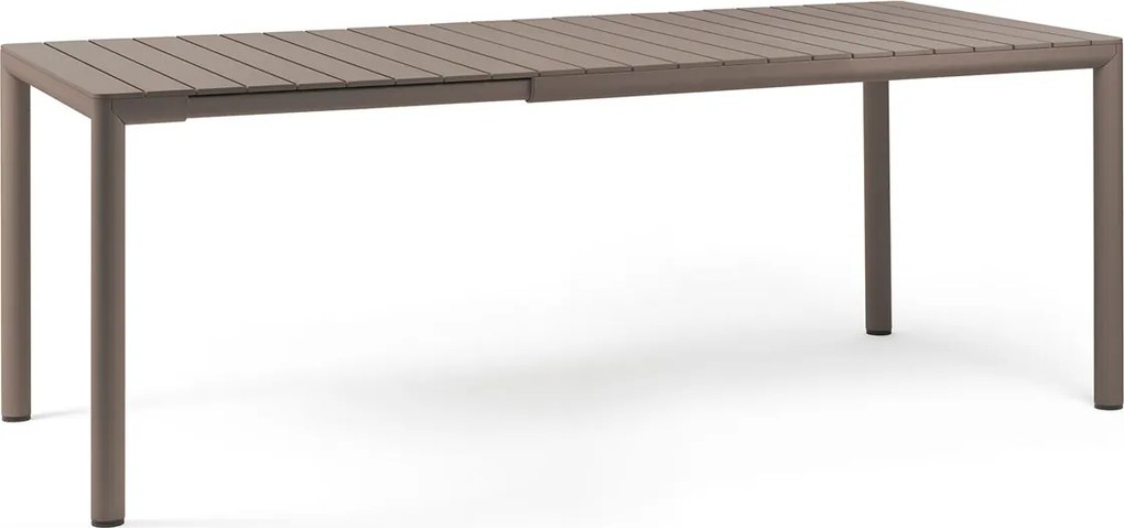 Stima Plastový rozkládací stůl TEVERE 211x100 + 64 cm corda