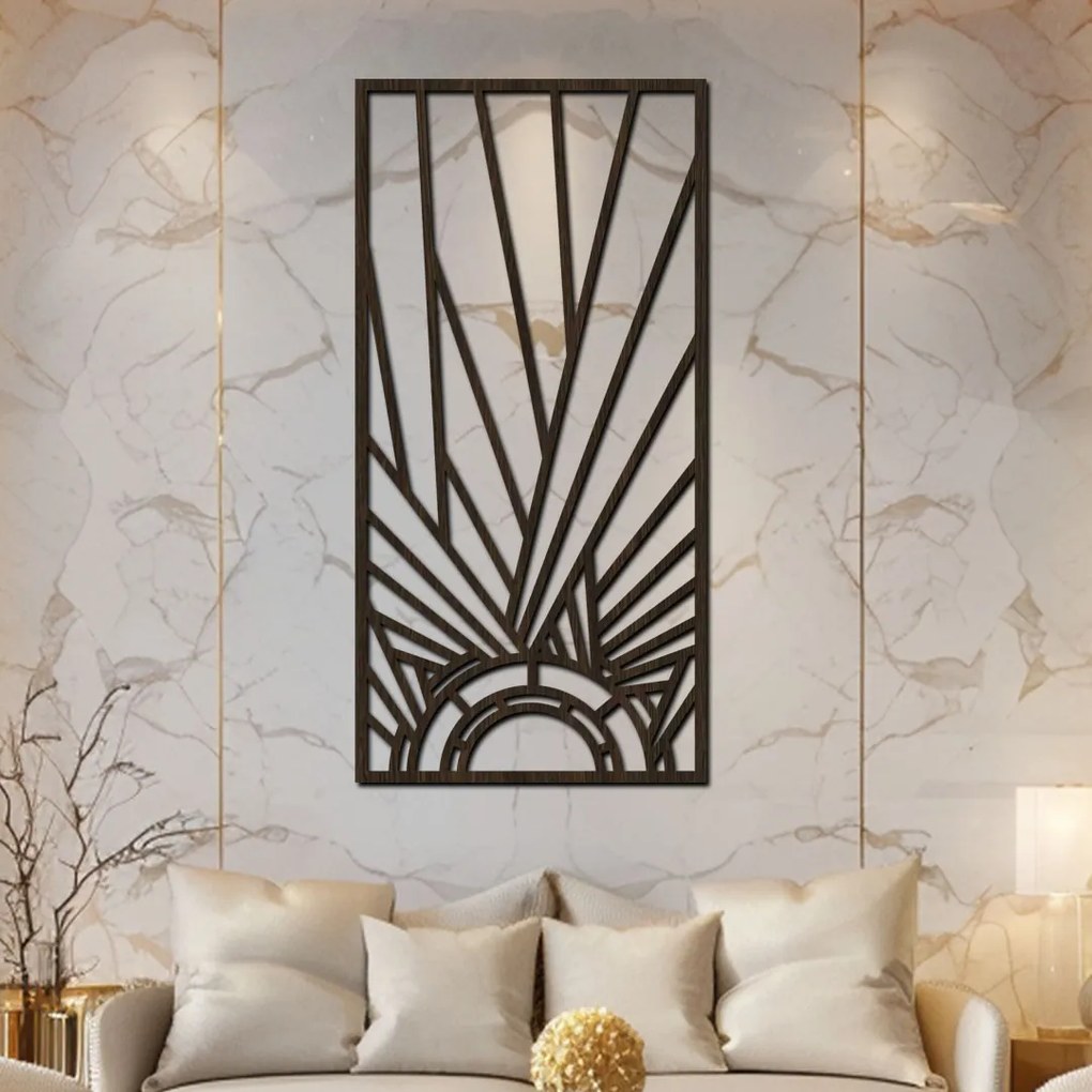 dřevo života Dřevěný panel GATSBY VI Zvolte rozměr (cm): 40x80, Zvolte barvu dekoru: Dub zlatý